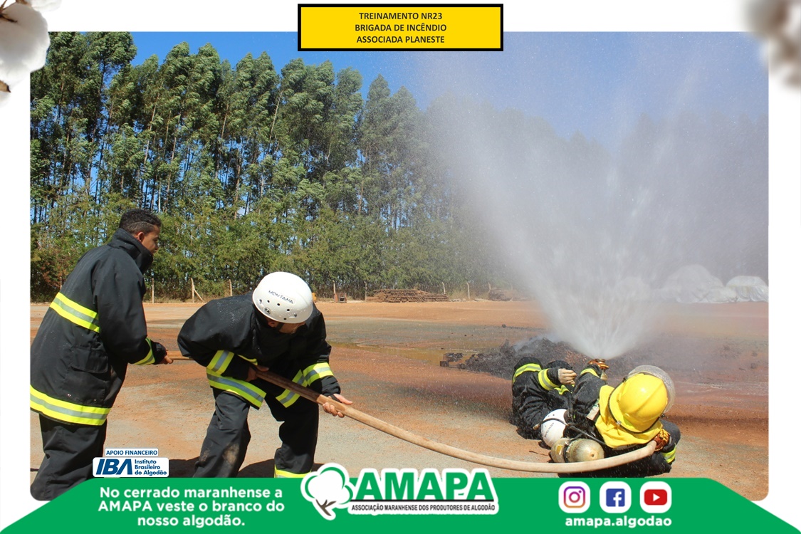 TREINAMENTO NR23 BRIGADA DE INCÊNDIO – ASSOCIADA PLANESTE – Amapa