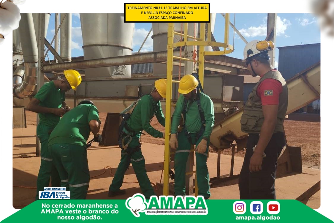 TREINAMENTOS NR31.15 e NR31.13 – ASSOCIADA PARNAÍBA – Amapa