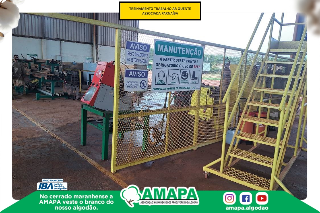 TREINAMENTO NR34 TRABALHO A QUENTE – ASSOCIADA PARNAÍBA – Amapa